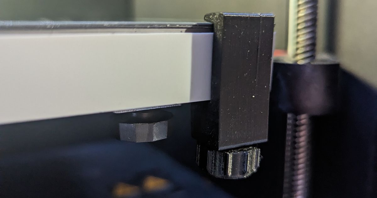 Bambu - X1 and P1 Bed Clips by k2thestank | Download free STL model ...