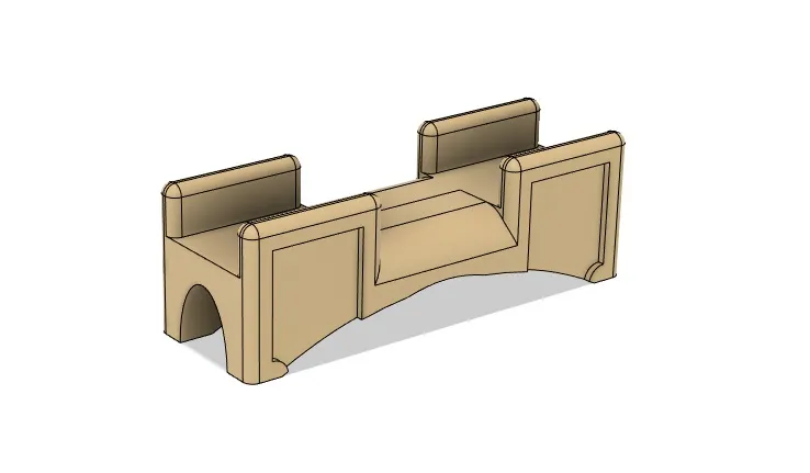 Chopstick Holder Bridge by palpatu | Download free STL model ...