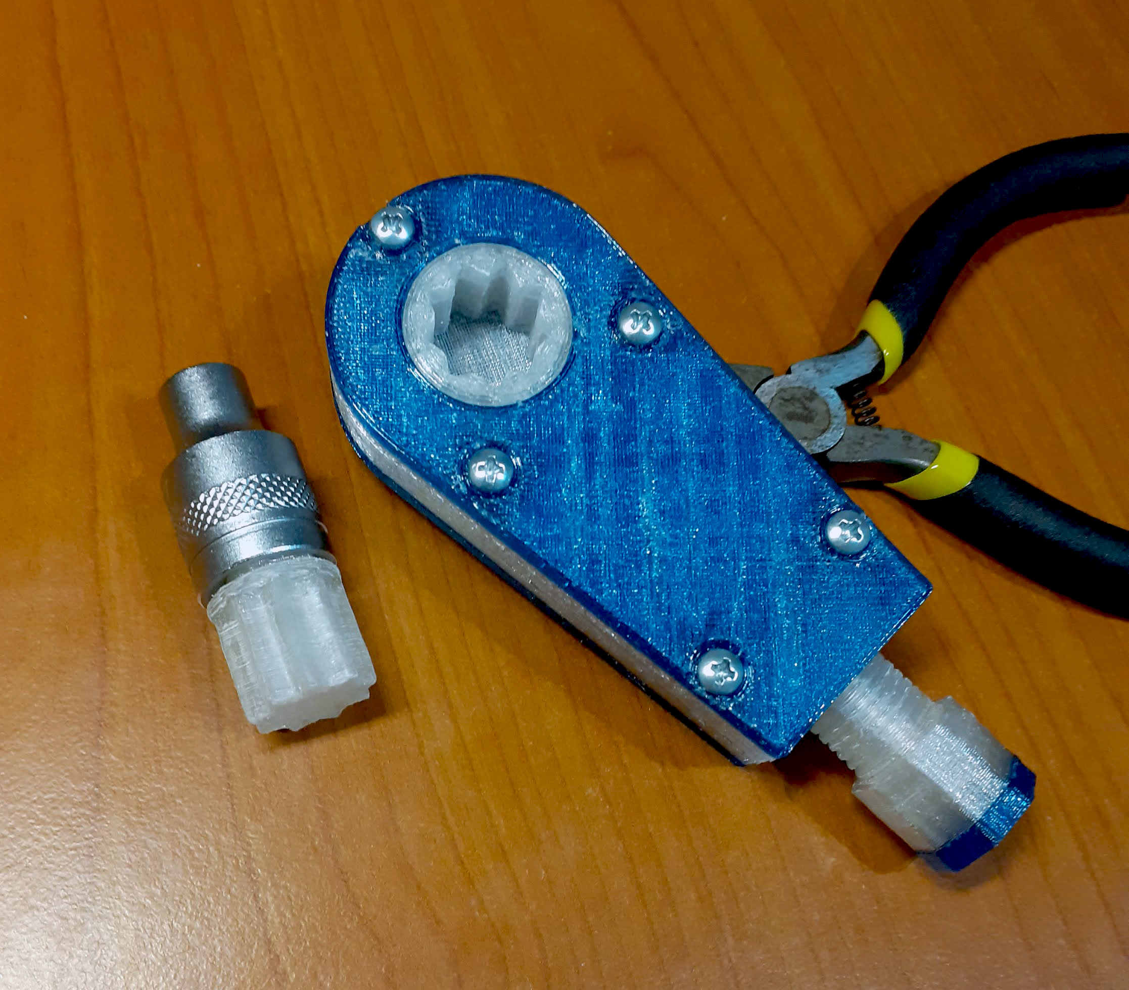 adjustable torque wrench prototype, fully 3d printed von Alex ...