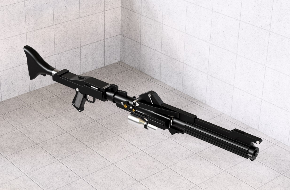 Star Wars Revenge of the Sith enhanced detail version DC15 A rifle for ...