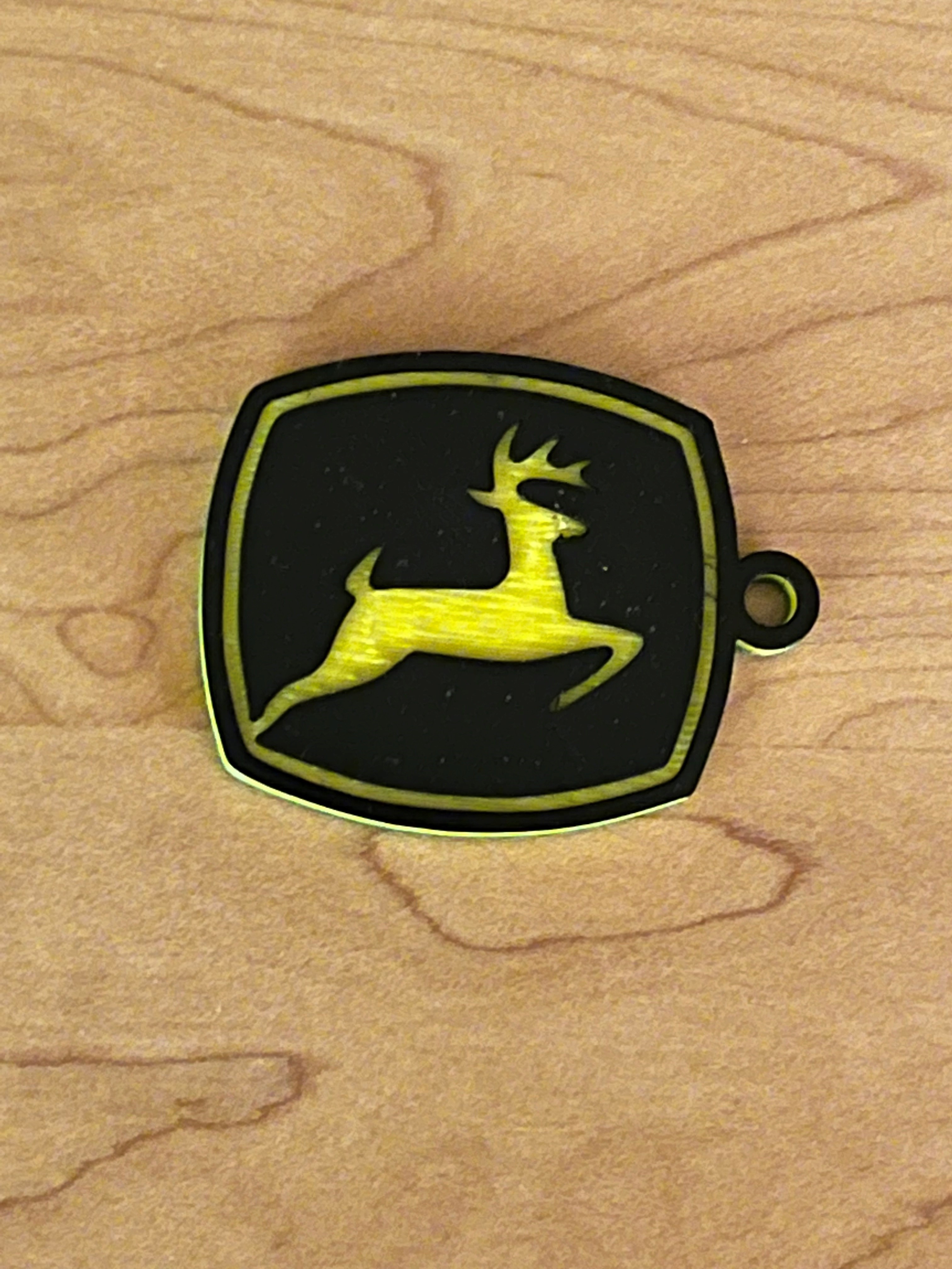 John Deere Two Sided Key Chain by Bob Sulla | Download free STL model ...