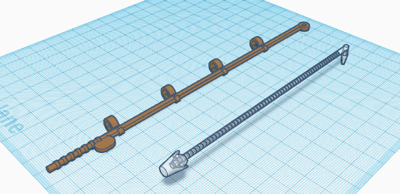 Fishing Rod Chop Stick Holder by Turbotexan | Download free STL model ...