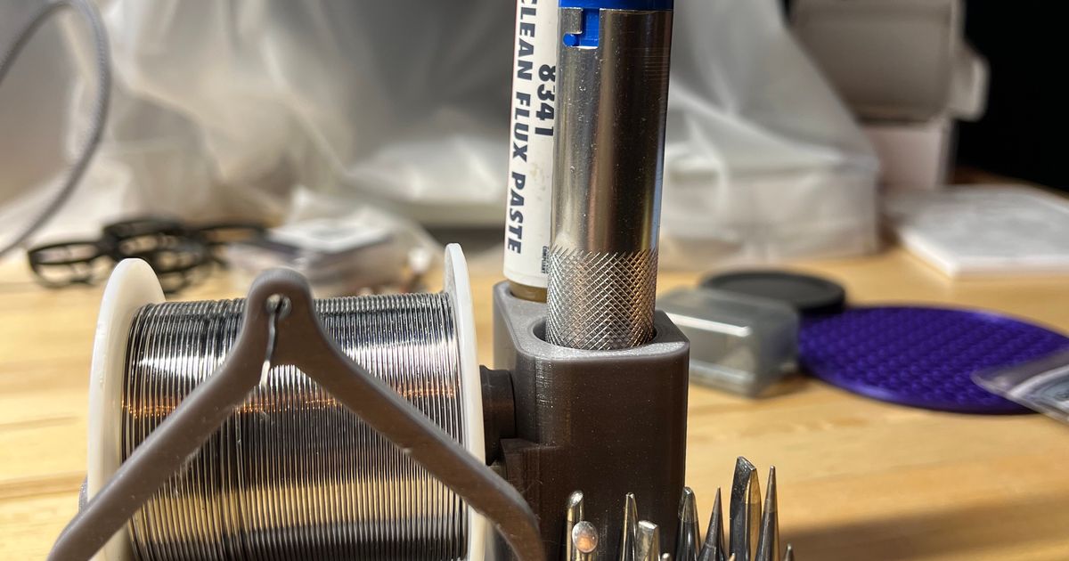 Solder Station by CableFPV | Download free STL model | Printables.com