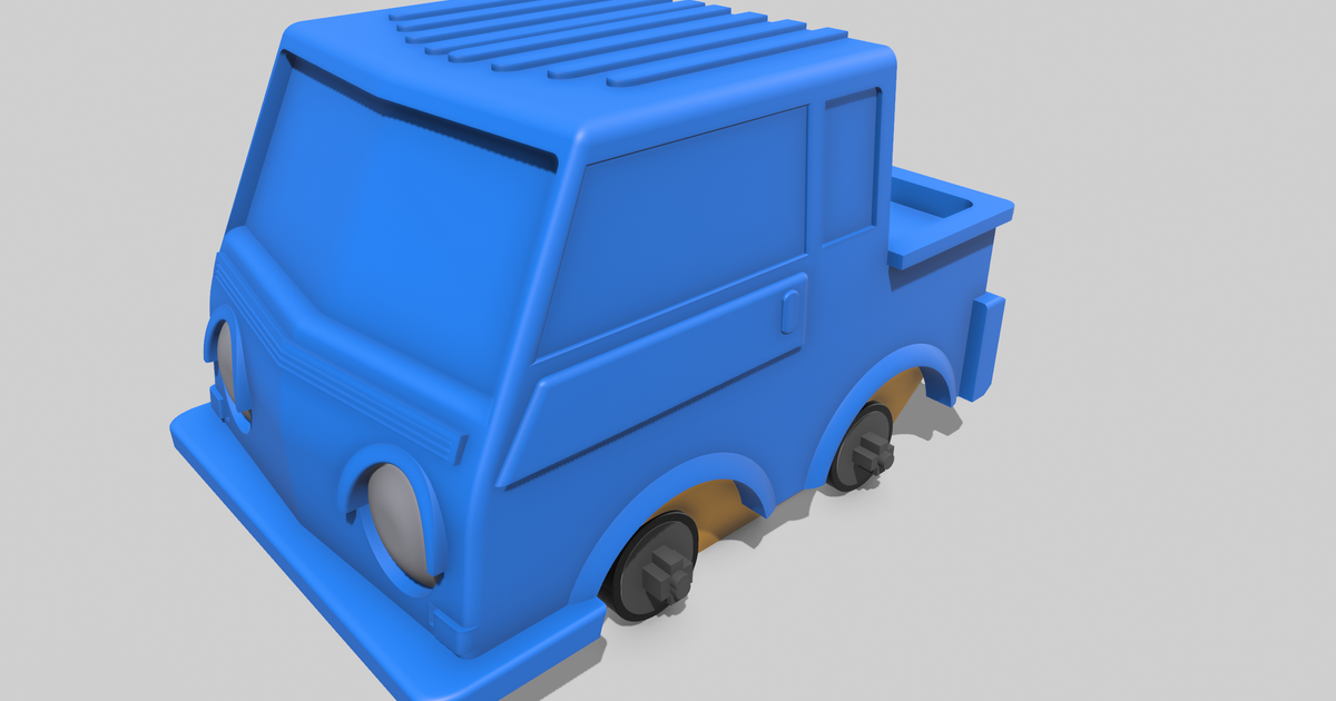 Mini truck by Louis Chuang | Download free STL model | Printables.com