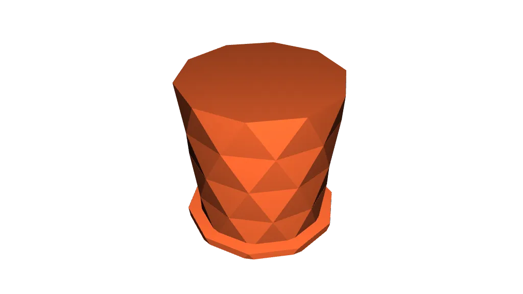 GeoStone Trash Bin with Inner Bag Ring and Lid by damu | Download free ...