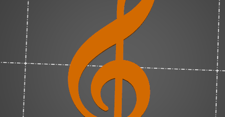 music note key by Kristaps | Download free STL model | Printables.com