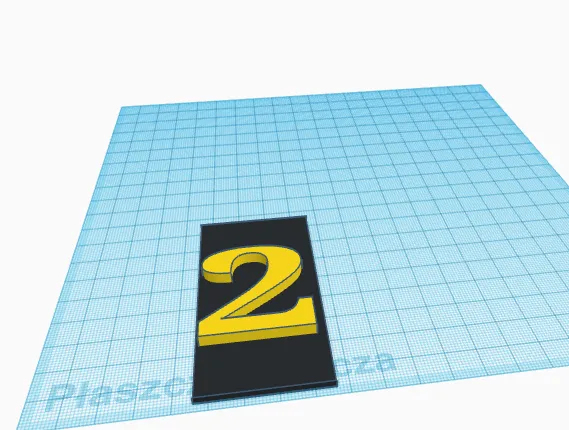 Number (Numer 2) by Filip | Download free STL model | Printables.com