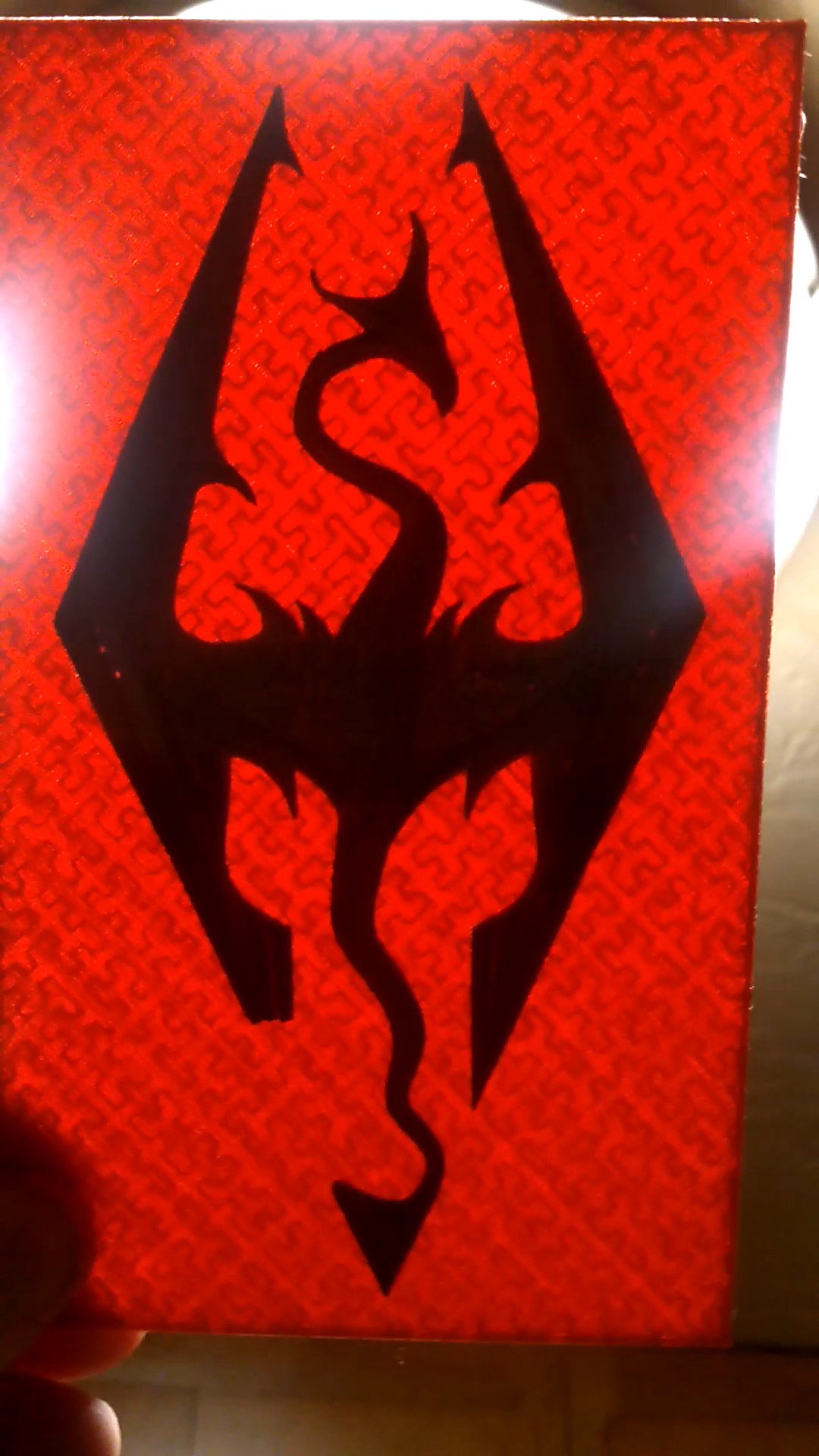 Skyrim Logo Plate por XV | Descargar modelo STL gratuito | Printables.com