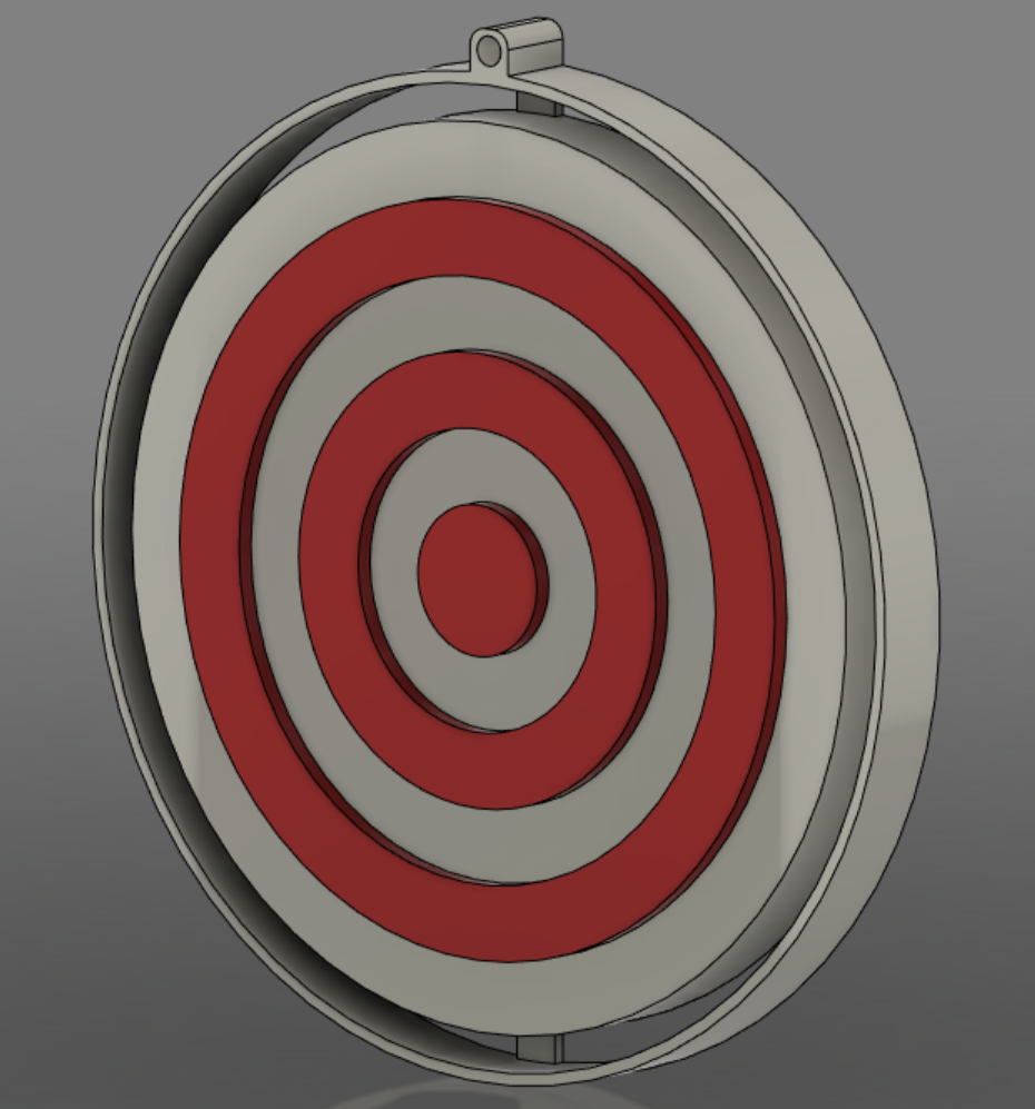 Foam Dart Target with LEDs and Impact Sensor by jbaekey | Download free ...