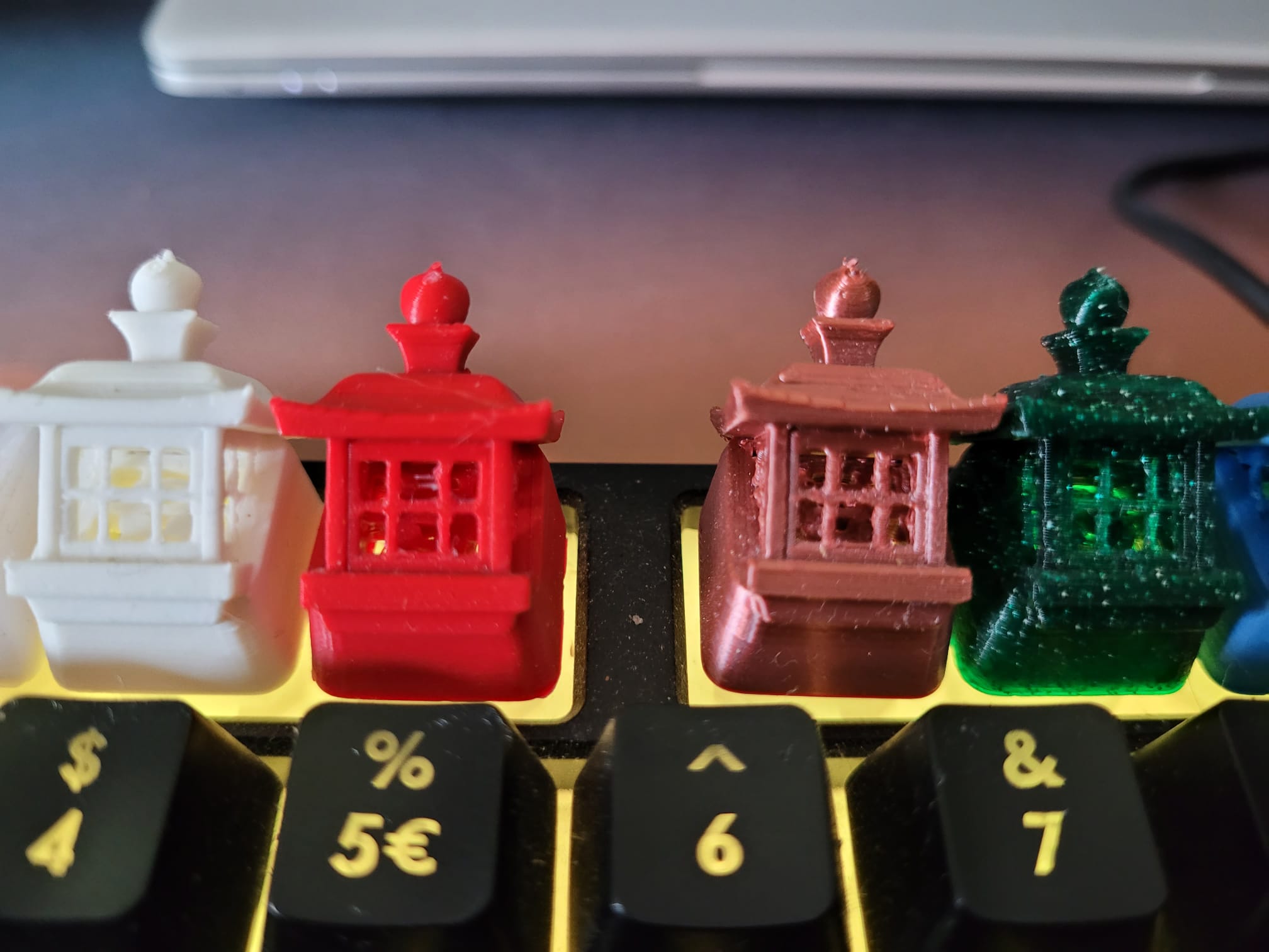 lantern keycap MX stem by tczPrint | Download free STL model ...