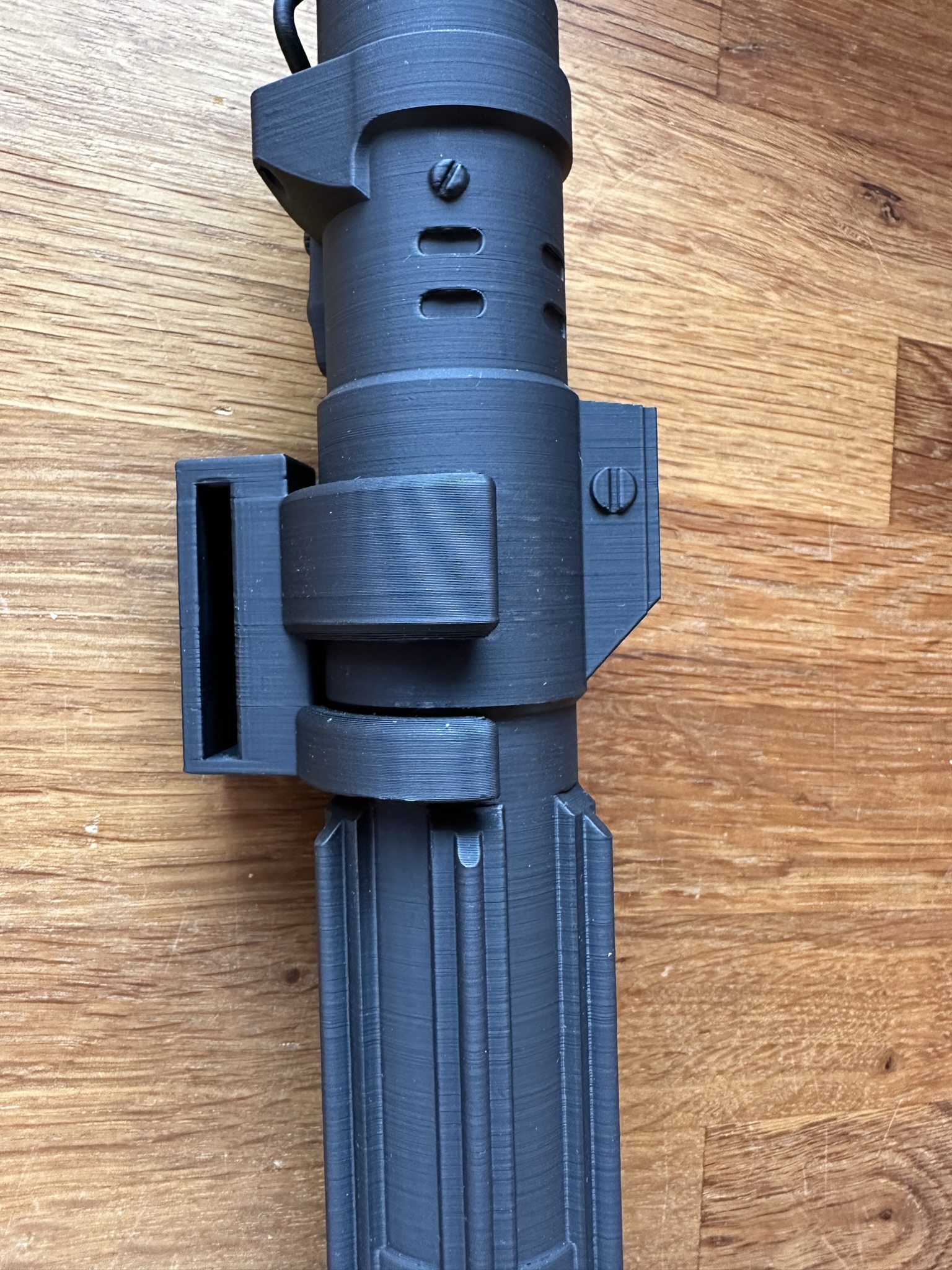 Light Saber Clip for Belt by Fredster | Download free STL model ...