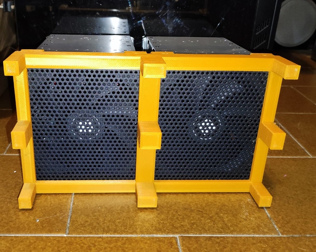Hard Drive Cage Vertical Stand by SantyC93 | Download free STL model ...