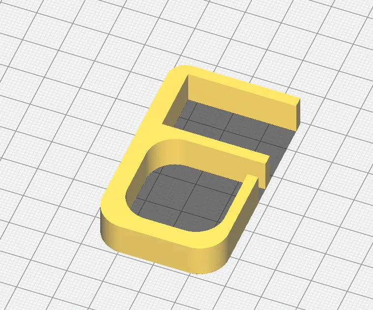 Screwless cable hook for 18mm table top by FatTokers | Download free ...