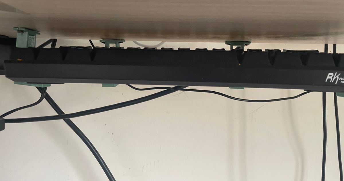 Easy Keyboard Support by Daniele | Download free STL model | Printables.com