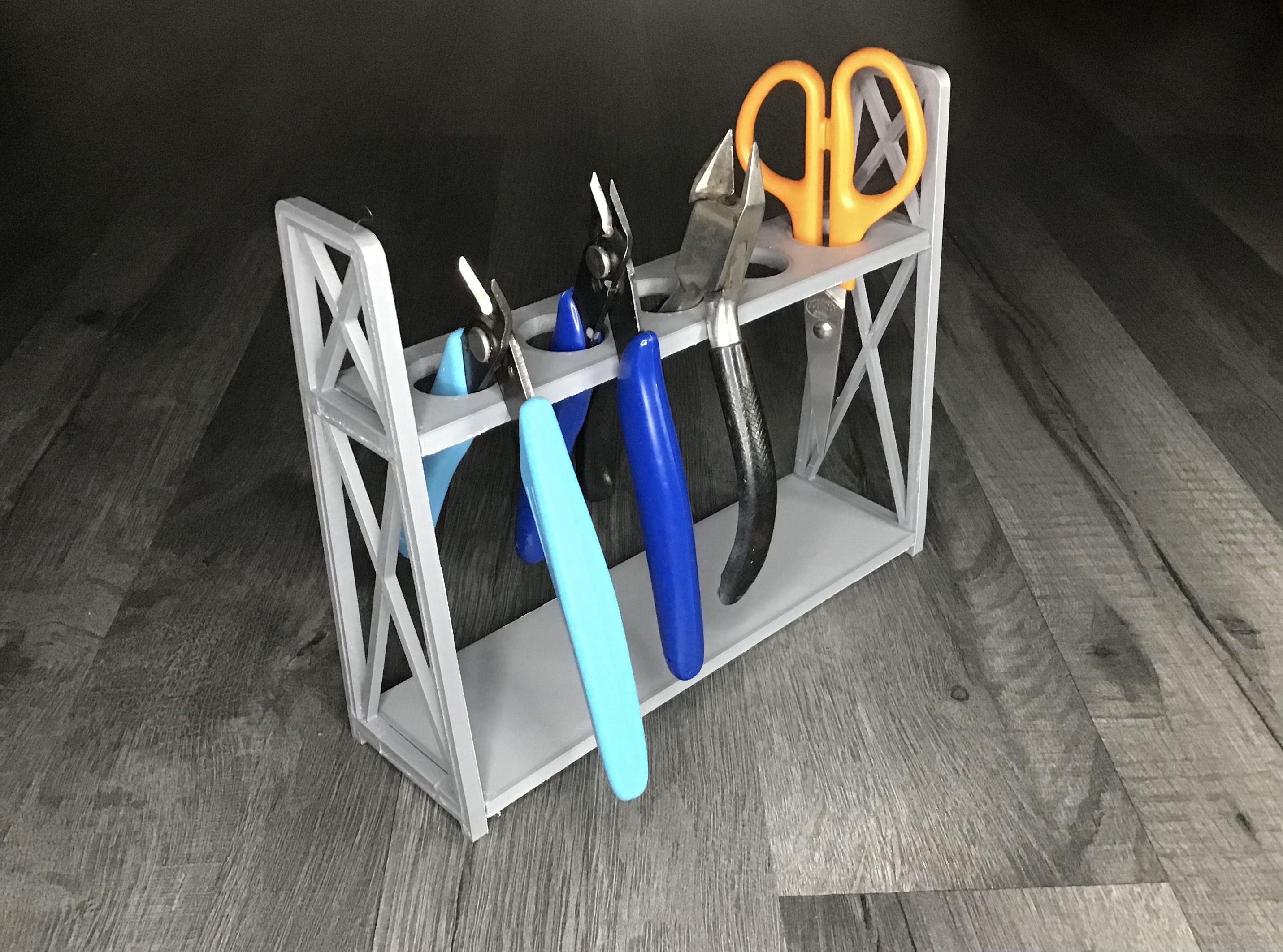 Tool holder/ rack V2 by Logan Jones | Download free STL model ...