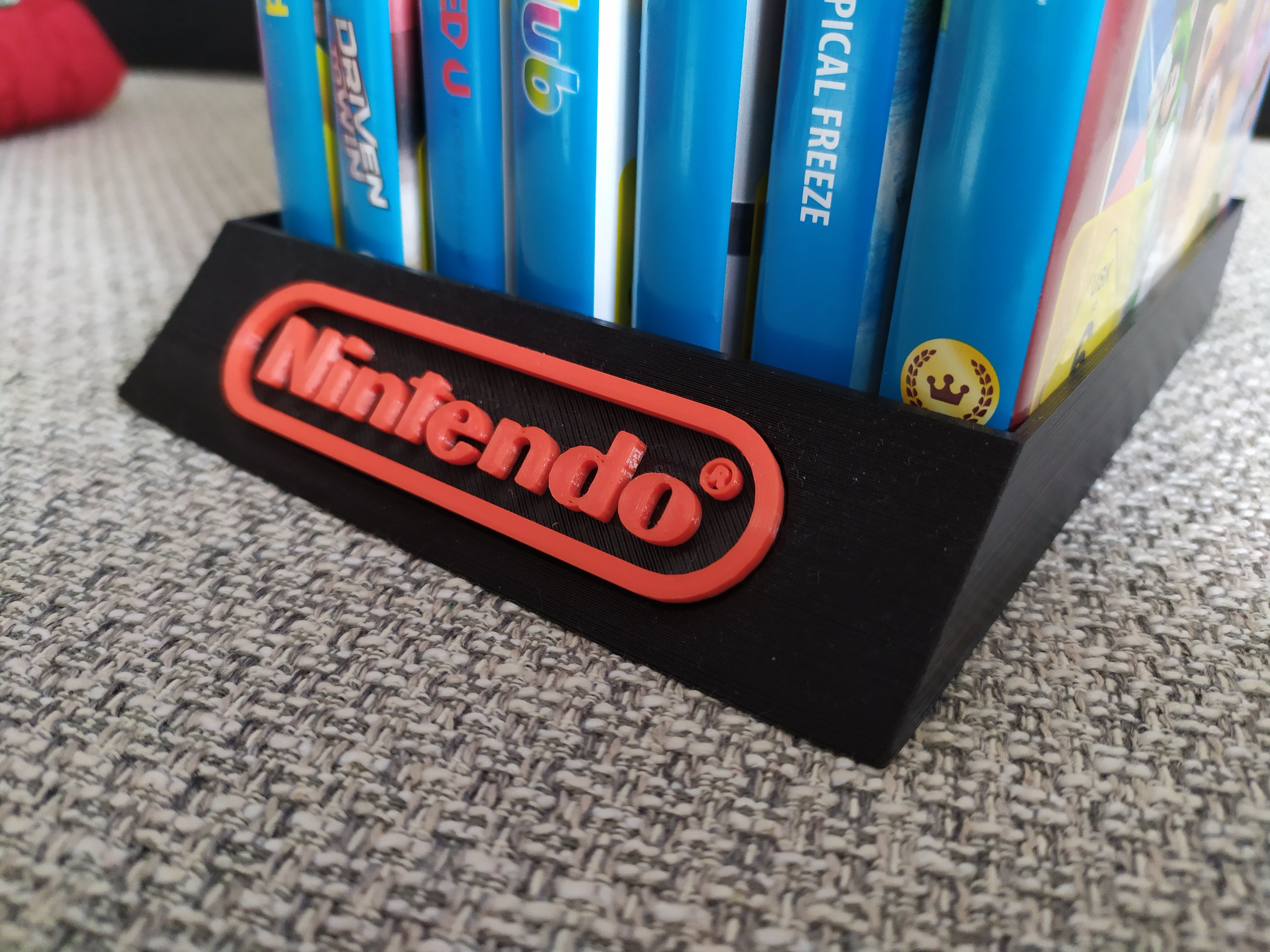 Wii/Wii U Disc Holder by s_p | Download free STL model | Printables.com