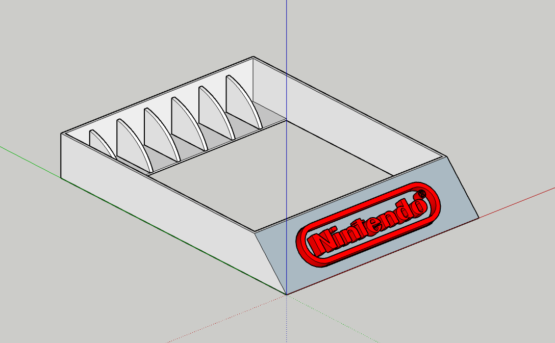 Wii/Wii U Disc Holder by s_p | Download free STL model | Printables.com