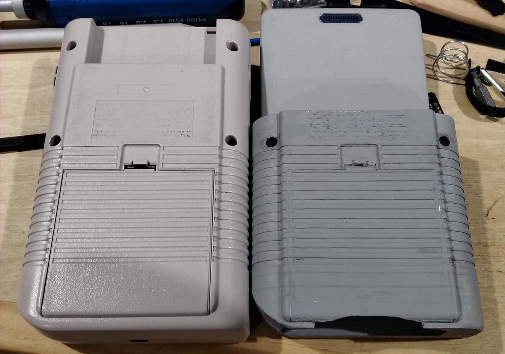 DMG grip for Game Boy Advance SP by x2brute | Download free STL model ...