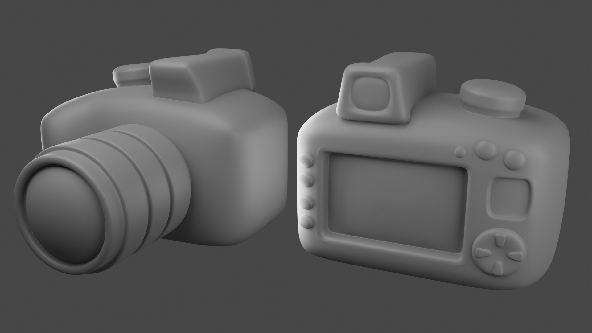 Chubby DSLR Camera by Namiiria | Download free STL model | Printables.com