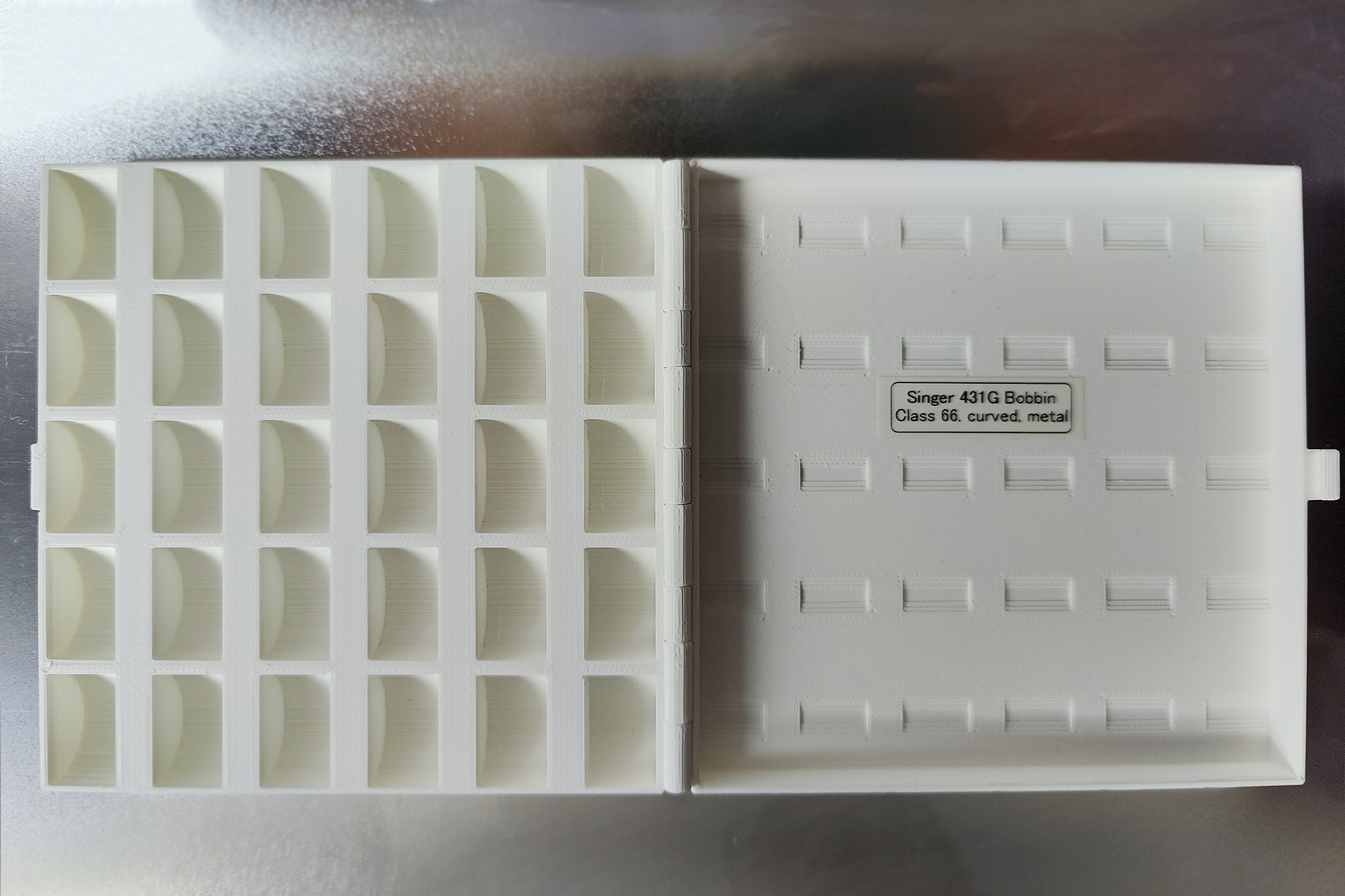 Sewing Machine, Box for 30 Bobbins by Marin | Download free STL model ...