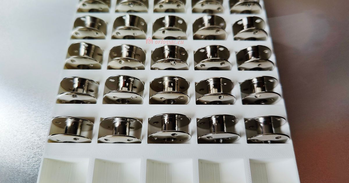 Sewing Machine, Box for 30 Bobbins by Marin | Download free STL model ...