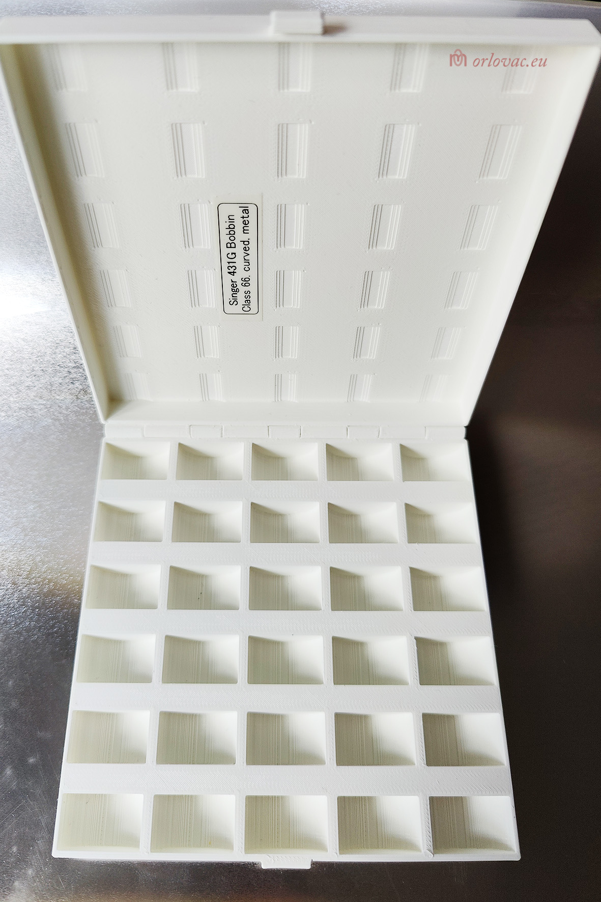 Sewing Machine, Box for 30 Bobbins by Marin | Download free STL model ...