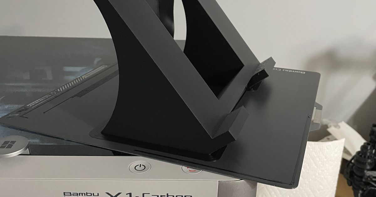 Keyboard angle stand 50* by Justin Angers | Download free STL model ...