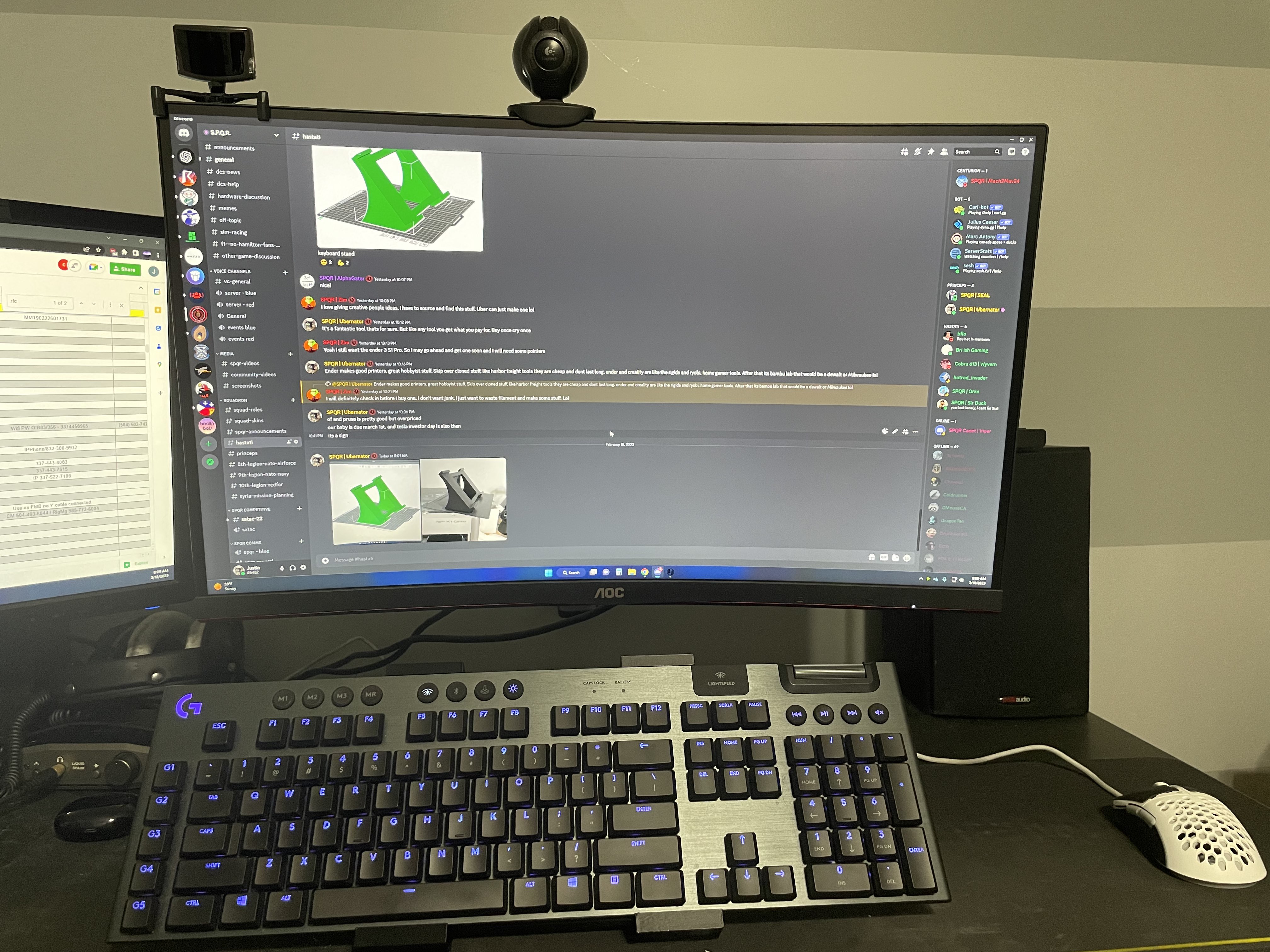 Keyboard angle stand 50* by Justin Angers | Download free STL model ...
