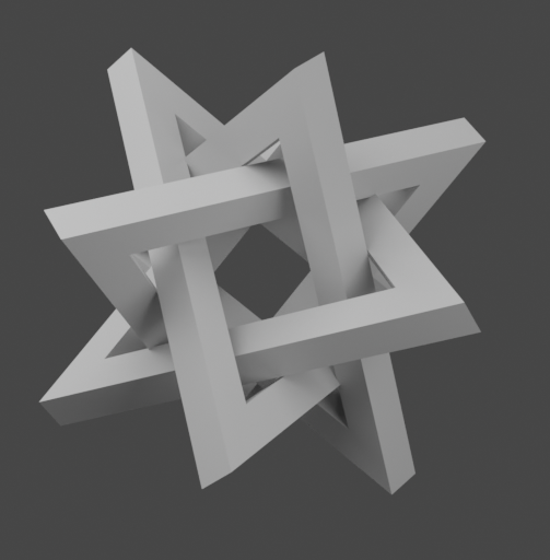 Geometric star by Namiiria | Download free STL model | Printables.com