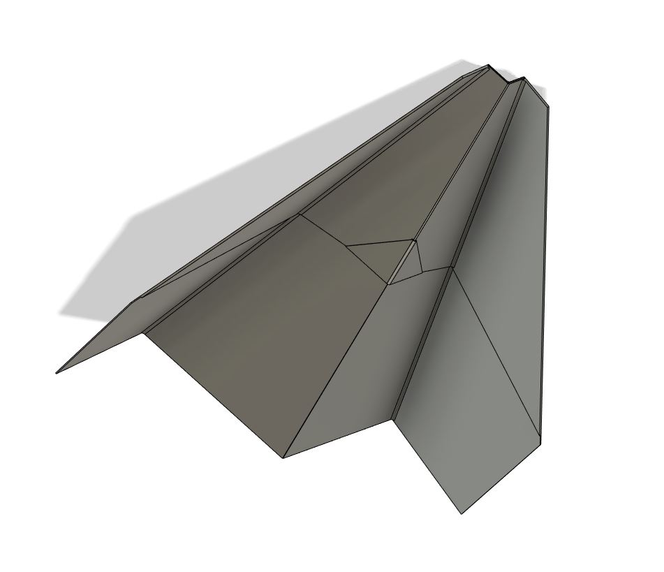 Plastic Paper Plane por katthulu | Descargar modelo STL gratuito ...