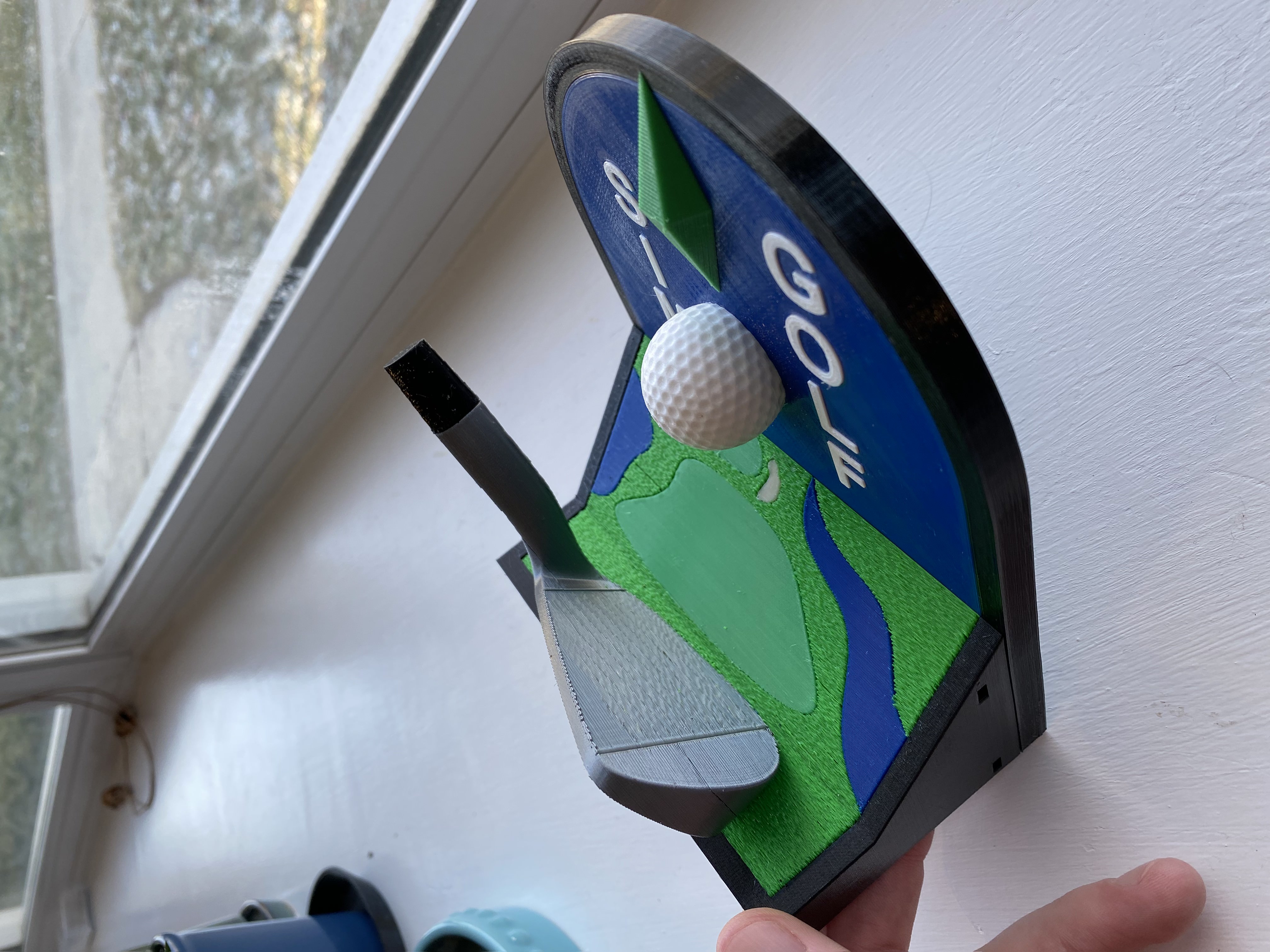 Sim Golf Champion Trophy Award by mcfada | Download free STL model ...