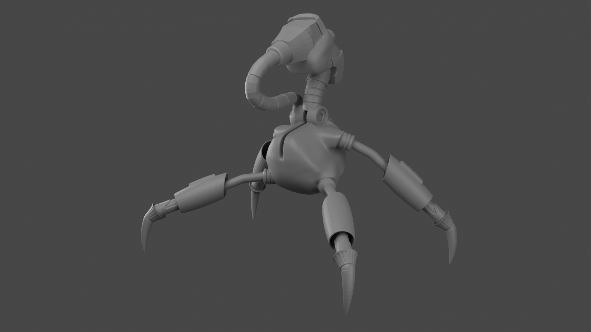 Alien robot spider by Namiiria | Download free STL model | Printables.com