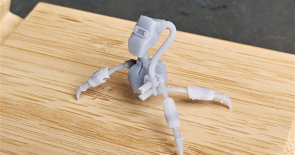 Alien robot spider by Namiiria | Download free STL model | Printables.com