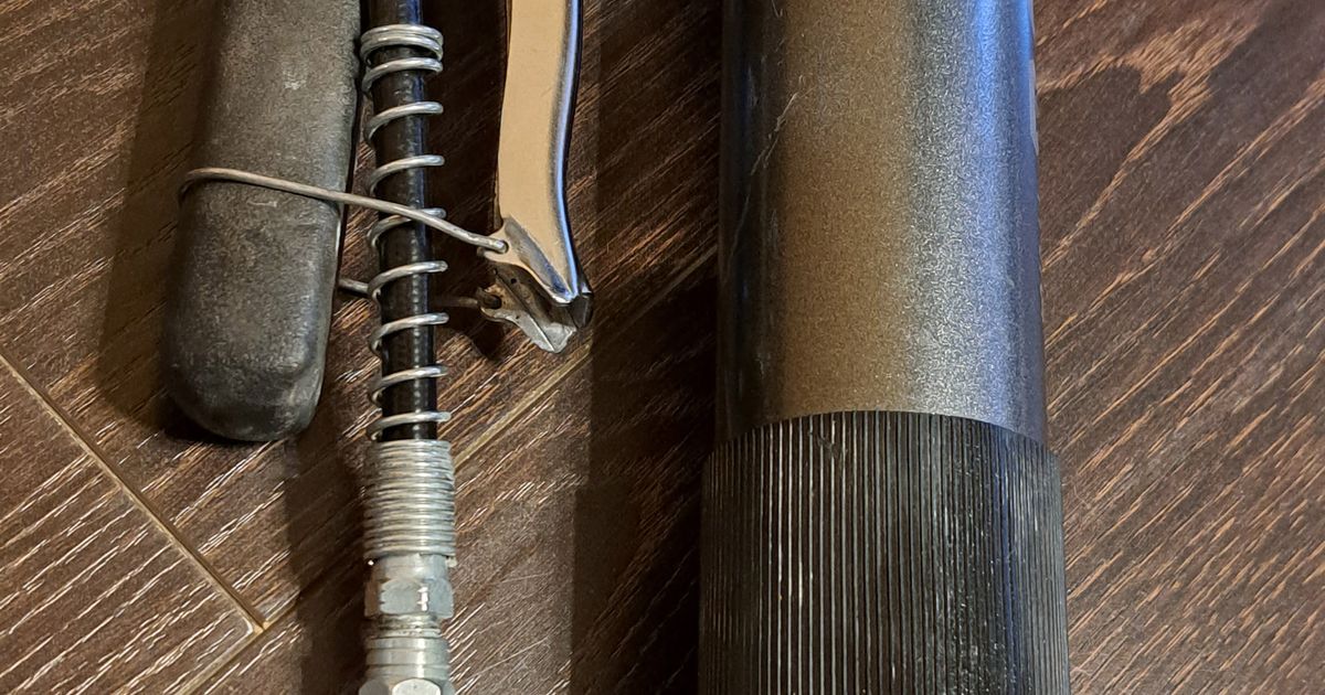 Cap Grease gun by Vad Che | Download free STL model | Printables.com