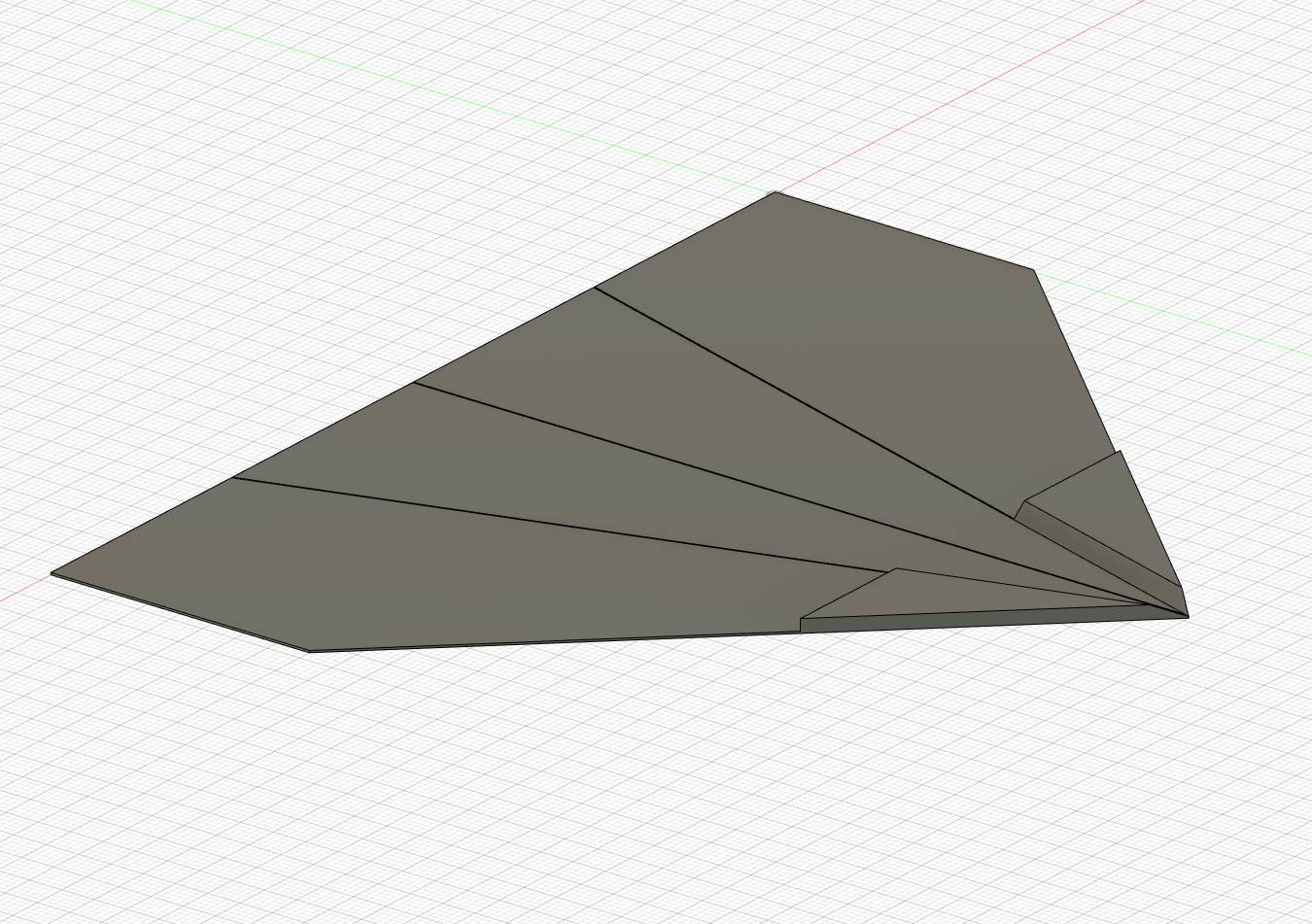Foldable plane by Dejan B. | Download free STL model | Printables.com