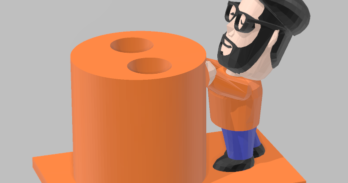 Chopstick Holders Joseph Prusa by Pandax 3D | Download free STL model ...