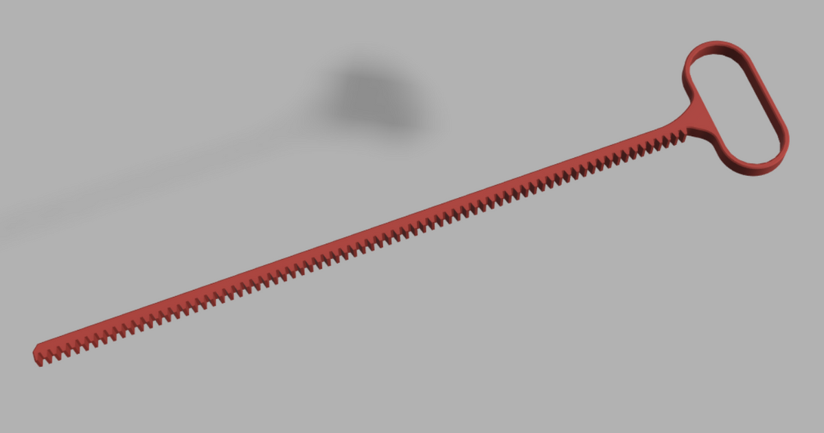 Firmer Pulling rod for Pull Copter by Meister Edel by Shoshke ...