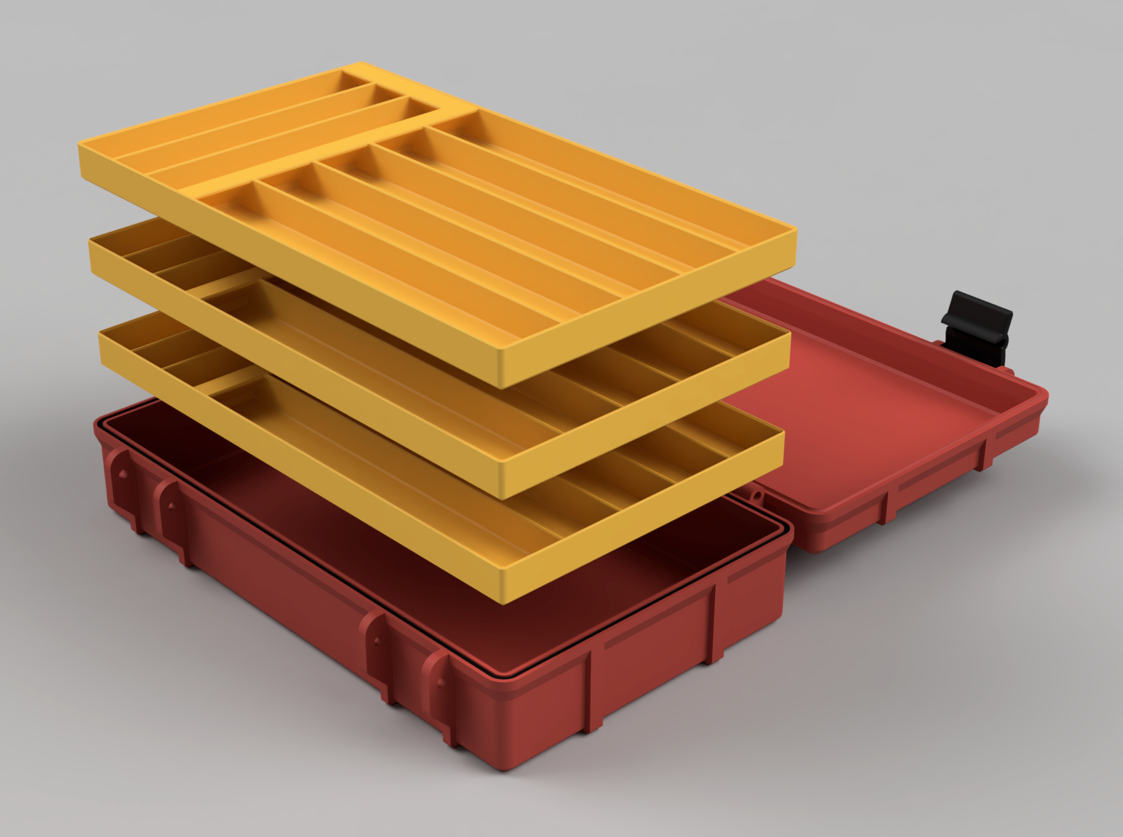 Rugged Box with Horizontal Inserts (Parametric) par Whity | Téléchargez ...