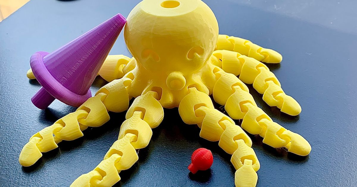 Party Octopus-you assemble! by AZachOfTheClones | Download free STL ...