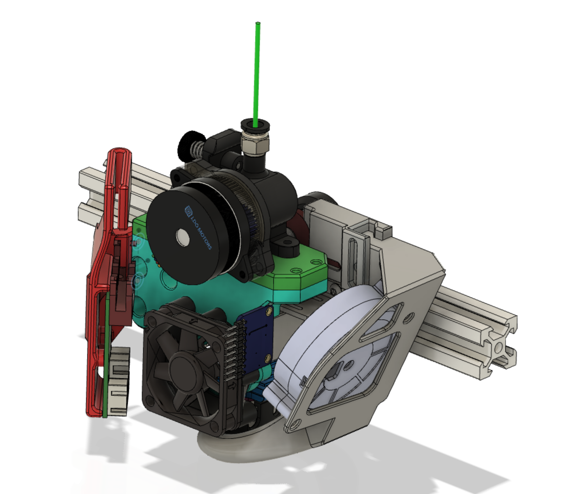 Modular version of CR-6 TAP Direct Drive Mount 2.0 by michelluccote ...