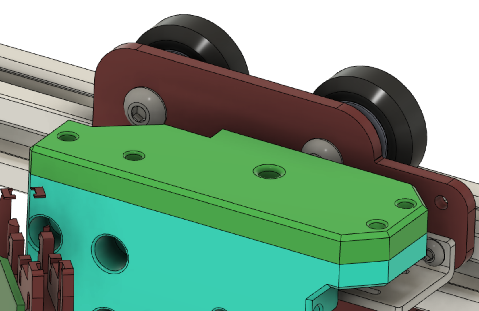 Modular version of CR-6 TAP Direct Drive Mount 2.0 by michelluccote ...