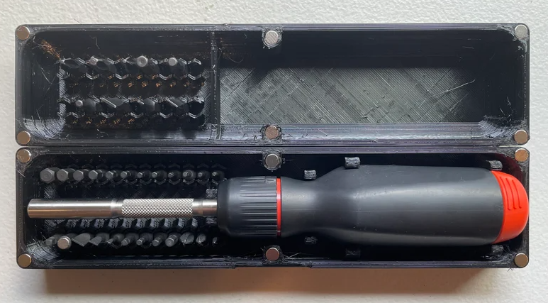 Magnetic LTT Screwdriver Case With 44 Bit Holders by Keegan Phillips ...