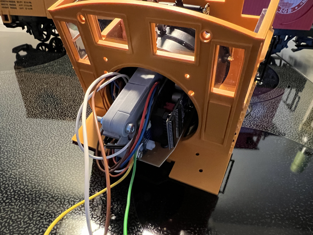 Decoder Mount etc. for LGB Mogul Steam Loco by Ueli | Download free STL ...