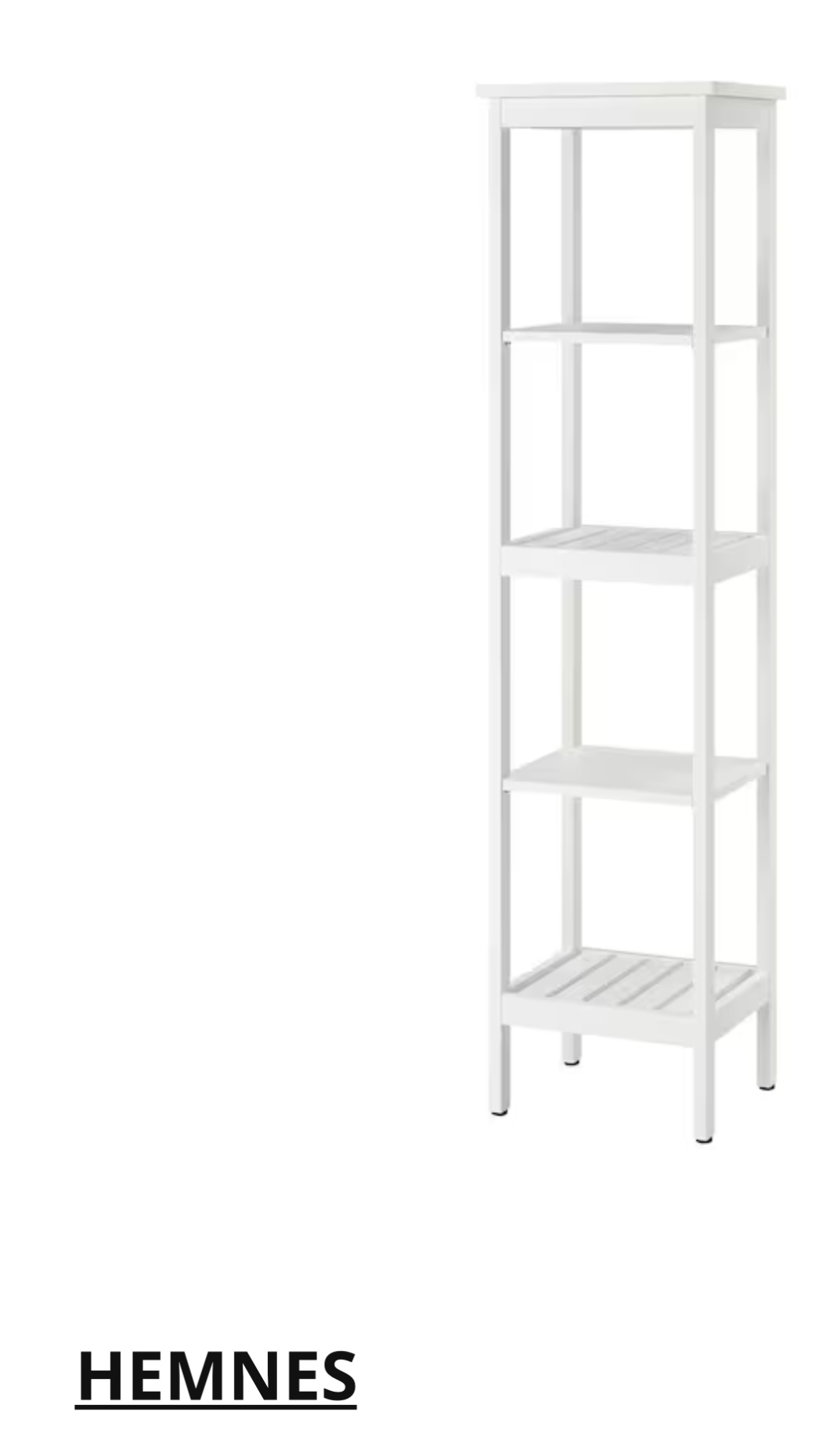 Hook for IKEA Hemnes by George79 | Download free STL model | Printables.com