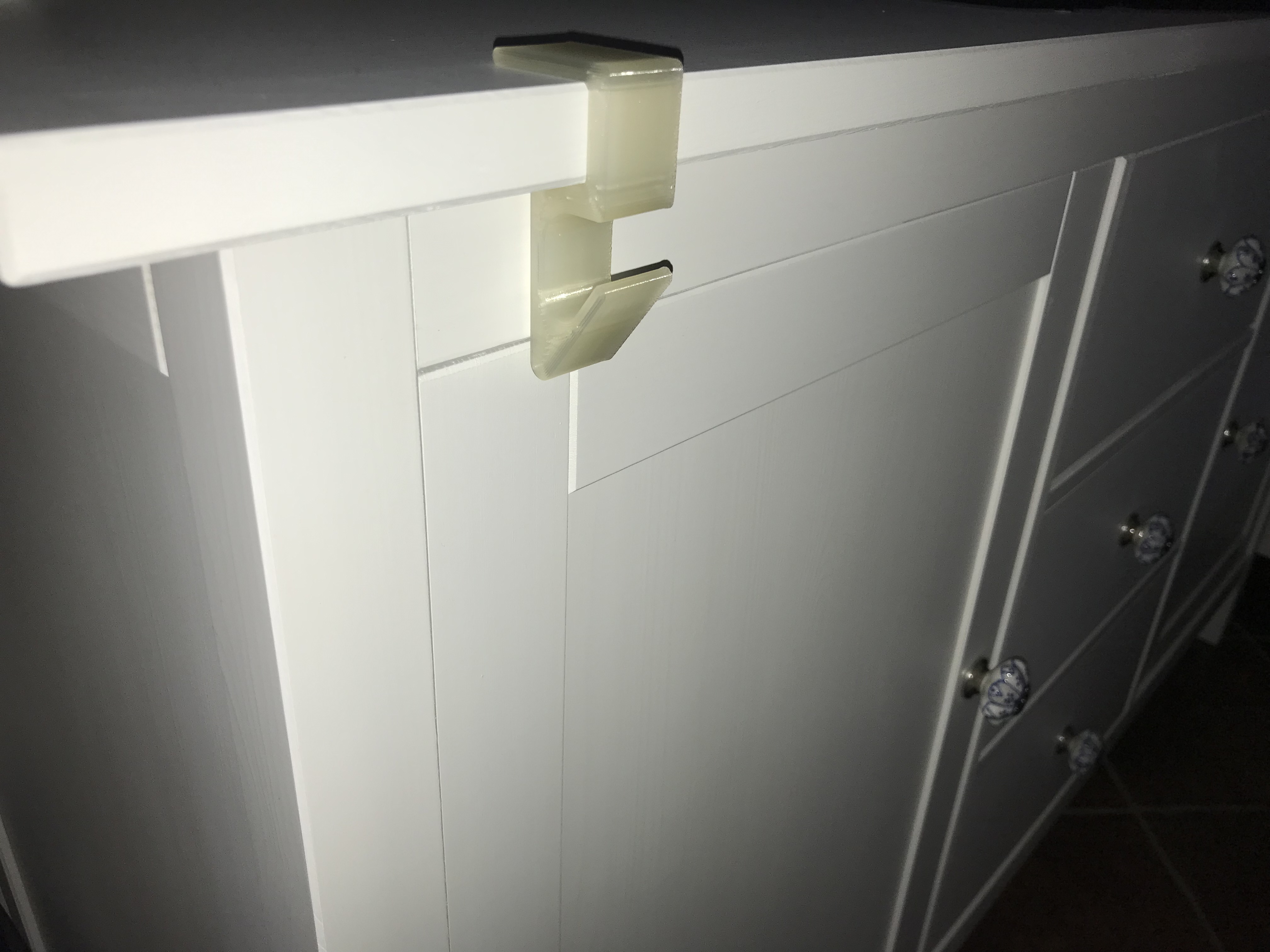 Hook for IKEA Hemnes by George79 | Download free STL model | Printables.com