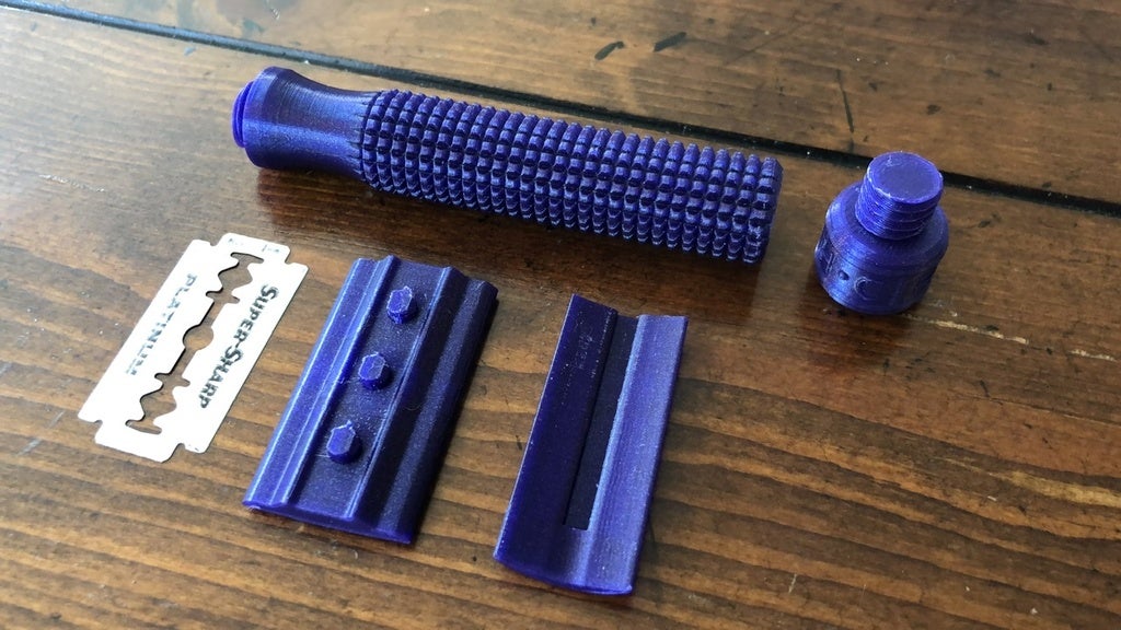 Safety Razor HC by GVC | Download free STL model | Printables.com