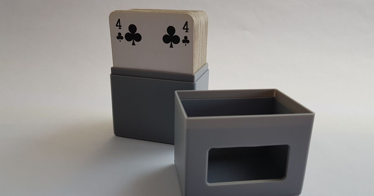 Case for playing cards by Daniel Franc | Download free STL model ...