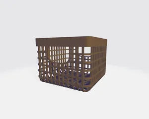 Small Bin 1x1 Wire Grid by Darkfin | Download free STL model ...