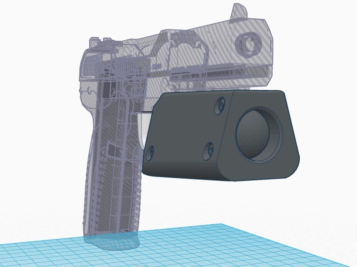 Battlestar Galactica Underbarrel Launcher by SwarleyAUS | Download free ...