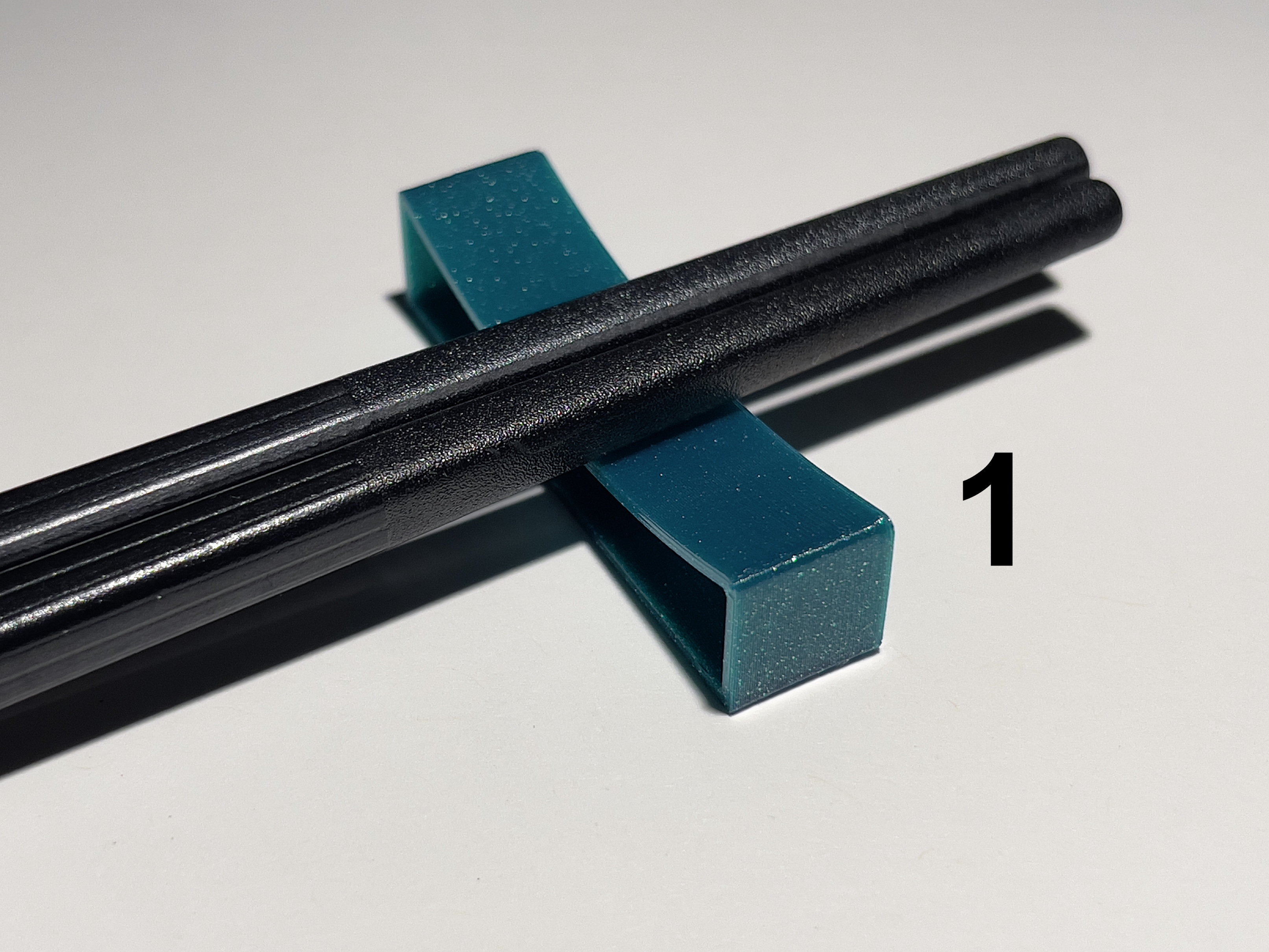Simple Chopstick Rests (Ultra low filament cost